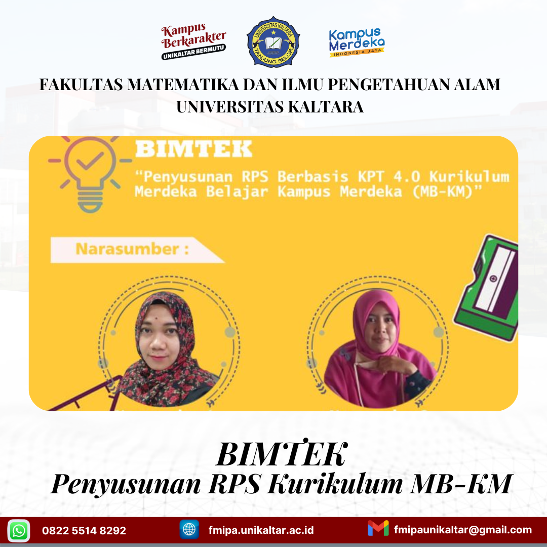 BIMTEK Penyusunan RPS Bebasis MB-KM - FMIPA